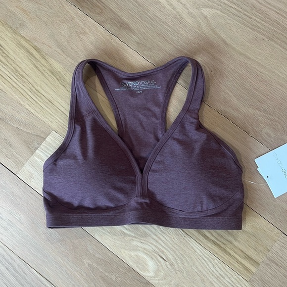 Beyond Yoga | Tops | Nwt Beyond Yoga Spacedye Lift Your Spirits Bra Lg ...